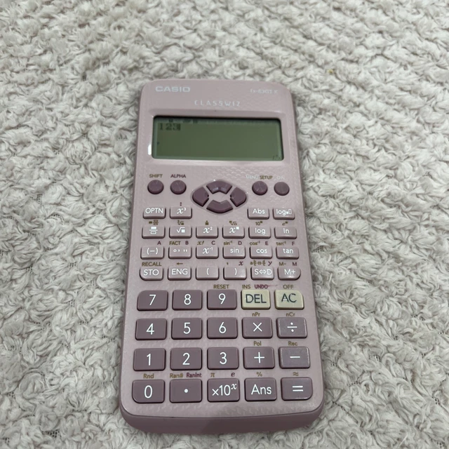 CASIO FX - 83GTX Scientific Calculator Pink - Uk Exam Approved. Ex ...