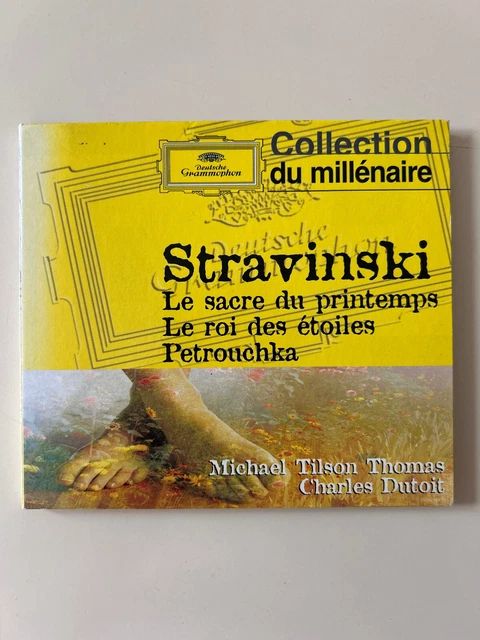 STRAVINSKY LE SACRE Du Printemps, Le Roi Des Étoiles Tilson Thomas ...