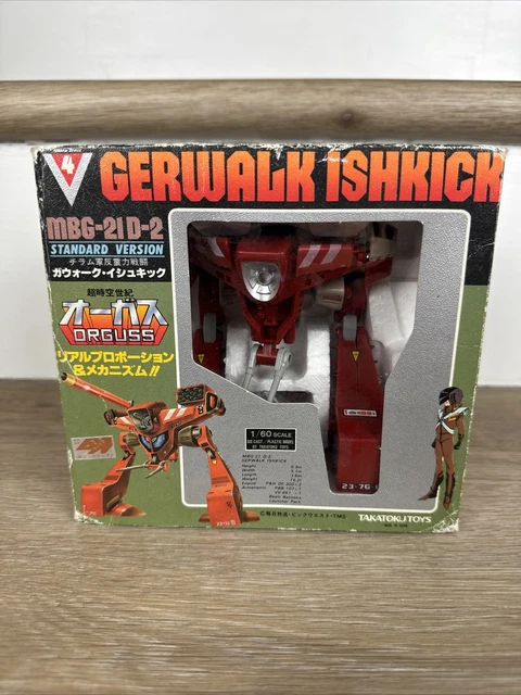ORGUSS GERWALK ISHKICK Takatoku Plastic / Diecast Figure Macross Robotech READ EUR 54,47 ...
