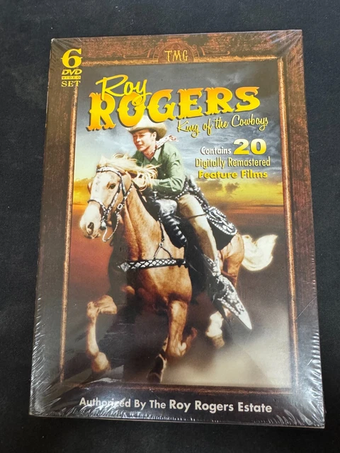 ROY ROGERS KING of the Cowboys 6 DVD box set 20 films 2010 NEW Sealed ...