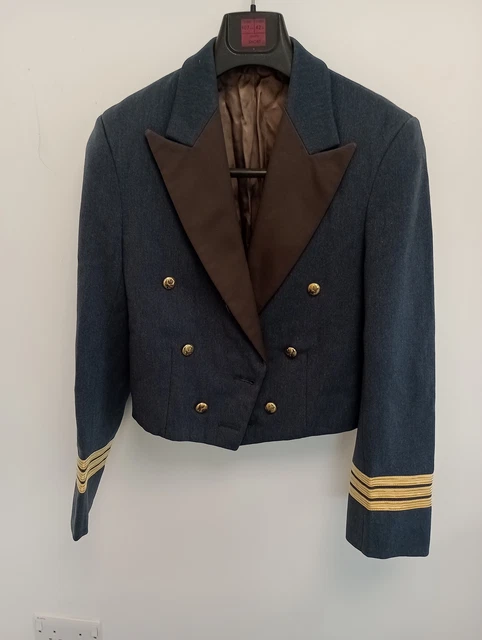 ROYAL AIR FORCE RAF No.5 Mess Jacket 3 stripes 1980s squadron leader ...
