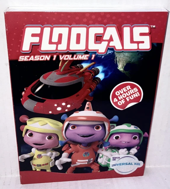 FLOOGALS SEASON 1 Volume 1 DVD NWOT New 2019 Universal Zodiak Kids ...