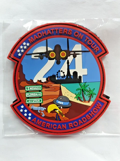 USAF 492D FIGHTER Squadron Roadshow 2024 deployment patch RAF ...
