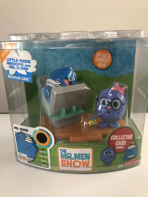 MR MEN SHOW Little Miss Whoops & Mr Bump Collectible Toy Figure Set ...