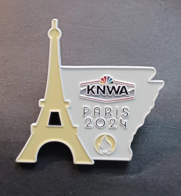 Paris Olympic Pin Paris 2024 Olympic Media Pin Knwa Pin Knwa Olympic