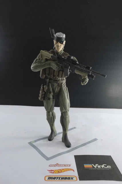 RARE 20TH ANNIVERSARY Metal Gear Solid Ultra Detail Old Snake Figure ...