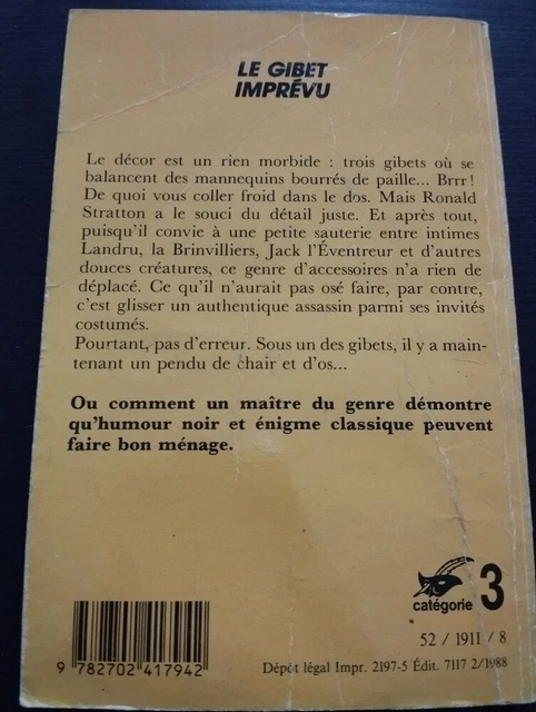 LE GIBET IMPREVU (Lce Masque Mrp) | Berkeley-a | Bon état EUR 2,50 ...