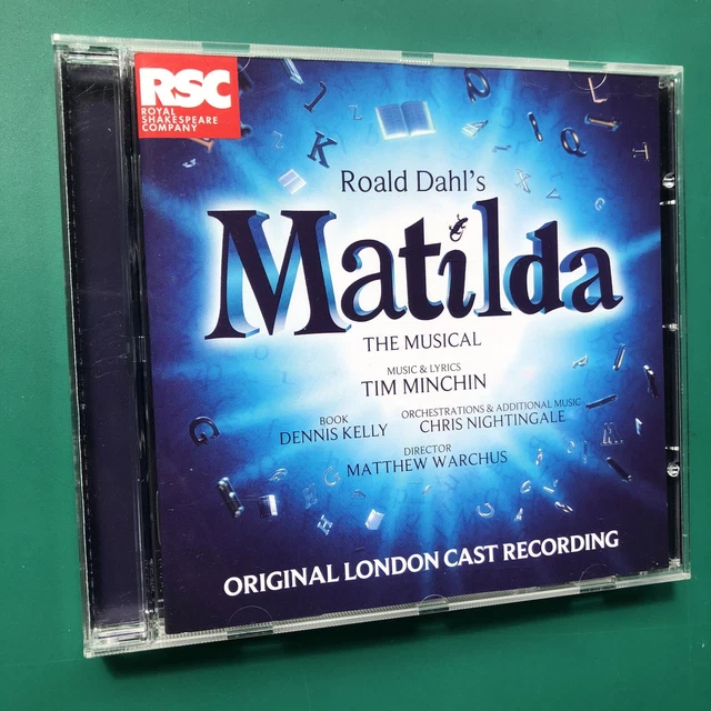 TIM MINCHIN ROALD Dahl MATILDA Original London Cast Soundtrack Musical ...