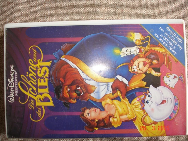 DIE SCHÖNE UND das BIEST VHS Walt Disney 4011846113256 1325/25 EUR 9,99 - PicClick DE