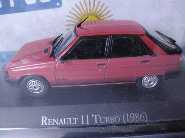 RENAULT 11 TURBO 5 portes 1986 phase 1 COLLECTION ARGENTINE SALVAT EUR ...