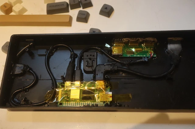 RETROPIE KEYBOARD PROTOTYPE - Raspberry Pi Zero 2 W - Mechanical ...