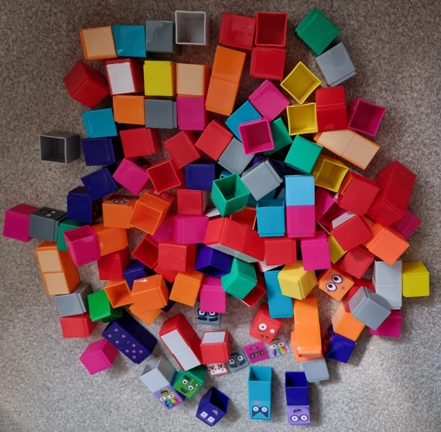 NUMBERBLOCKS BUNDLE 140 Pieces Children Numbers Preschool School ...