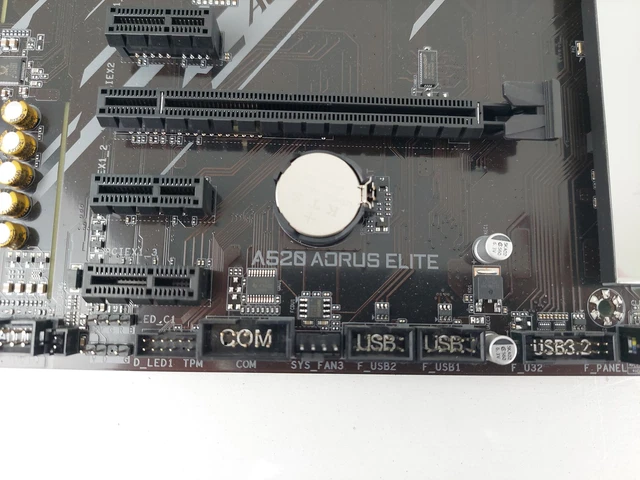 GIGABYTE A520 AORUS ELITE Socket AM4 DDR4 ATX Motherboard with I/O ...