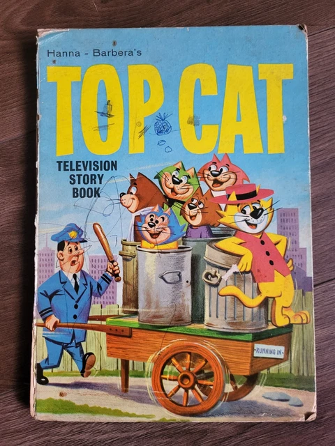 HANNA BARBERA TOP Cat Television Story Book Annual 1963 - Printed 1962 ...