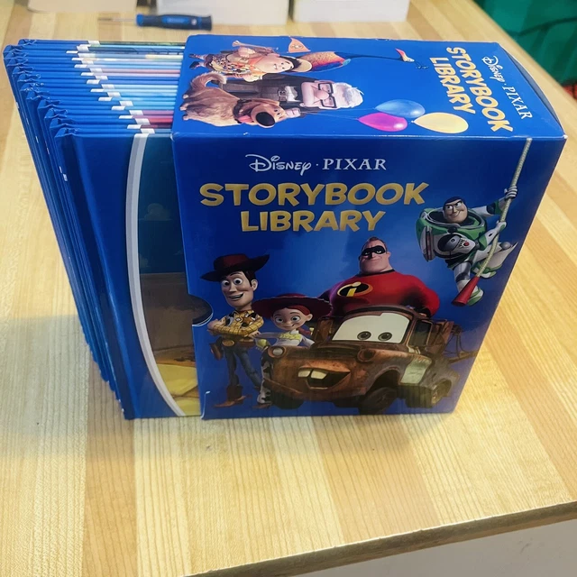 DISNEY PIXAR STORYBOOK LIBRARY Toy Story Monsters Inc. Up Cars 12 Book ...