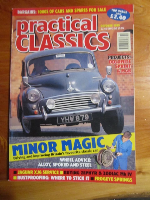 MAGAZINE PRACTICAL CLASSICS October 1995 Vol 16. No. 6 Great ** Must ...