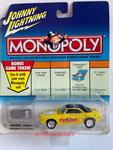 JOHNNY LIGHTNING - MONOPOLY - MARVIN GARDENS - CHEVROLET CAMARO 1969 au ...