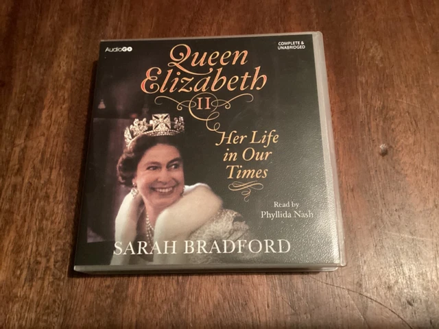 QUEEN ELIZABETH II Her Life in Our Times CD Audiobook Unabridged on 10 ...