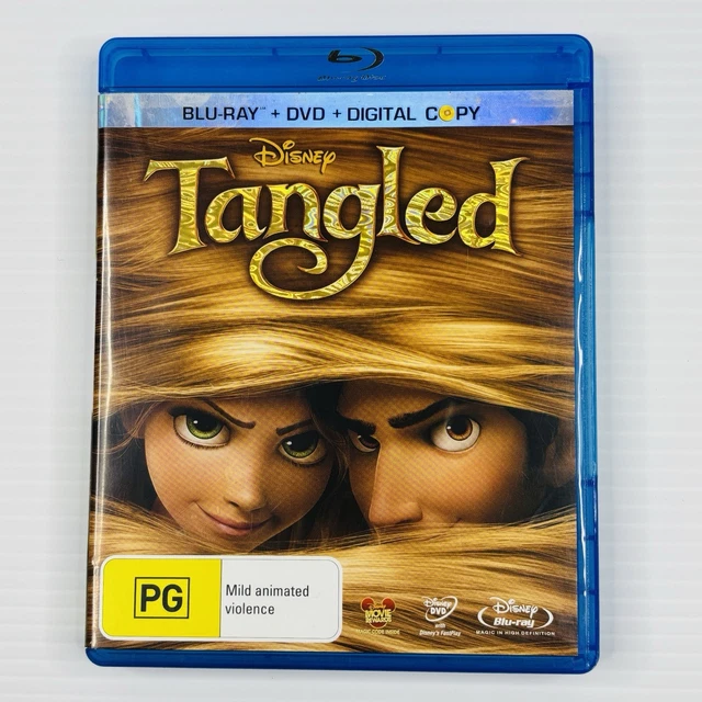 TANGLED BLU-RAY & DVD 3 Disc Boxset Tracked Postage $24.99 - PicClick AU
