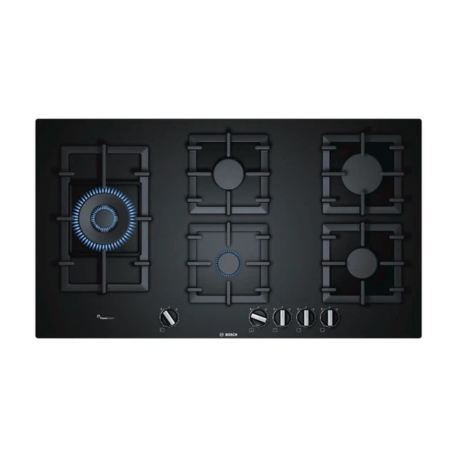 BOSCH SERIES 6 Refurbished PPS9A6B90 90cm 5 Burner Gas Hob 78835062/1 ...