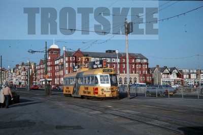 35MM SLIDE BLACKPOOL Transport Single Decker Tram Strassenbahn 633 1985 Original £3.49 - PicClick UK