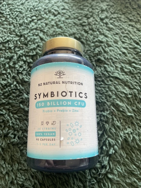 N2 NATURAL NUTRITION Symbiotics 150 Billion Cfu £16.00 - PicClick UK