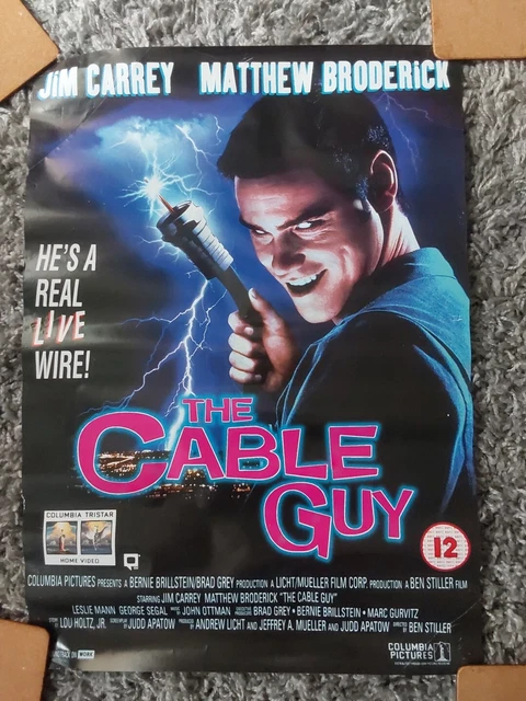 ORIGINAL THE CABLE Guy Video Shop Poster 1994 £10.00 - PicClick UK
