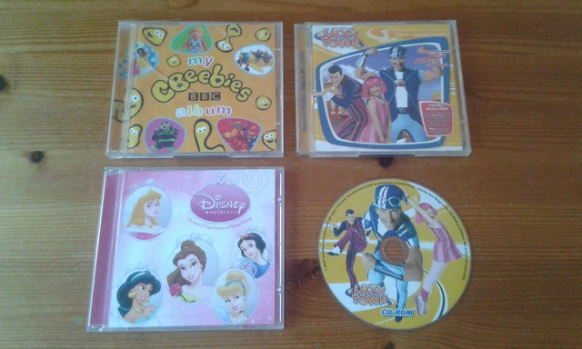 CD DVD ROM My CBeebies Album Lazy Town The New Album Sing Along Disney ...