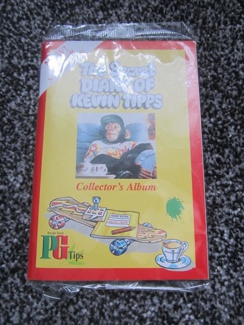 PG TIPS 'THE Secret Diary of Kevin Tipps' Collectors Album - New ...