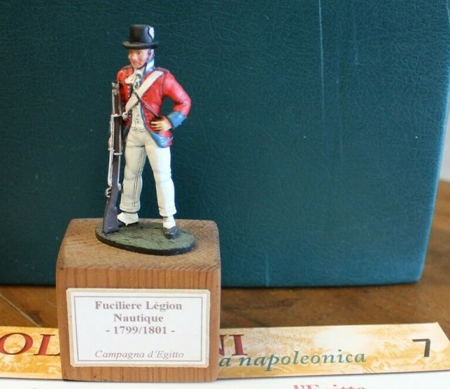 NAPOLEONIC PRADO LEAD Soldier N°7 Legion Nautique Rifleman £8.66 ...