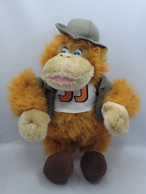 BLACKPOOL TOWER JUNGLE Jim Monkey 12"Plush Soft Toy Teddy Souvenir Rare ...