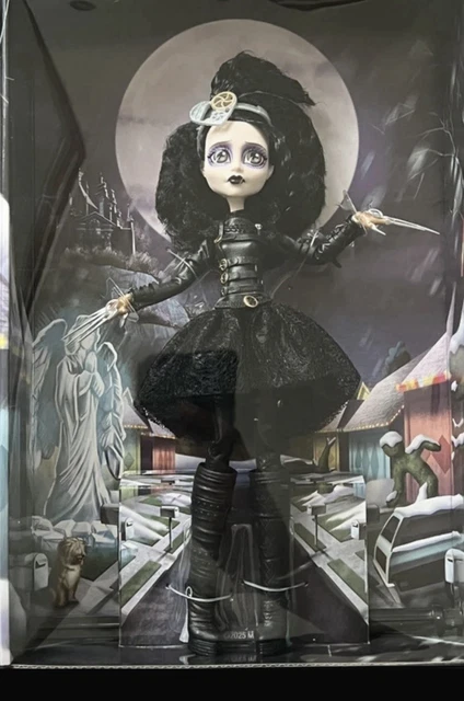 MONSTER HIGH SKULLECTOR Edward Scissorhands Tim Burton Fang Club ...