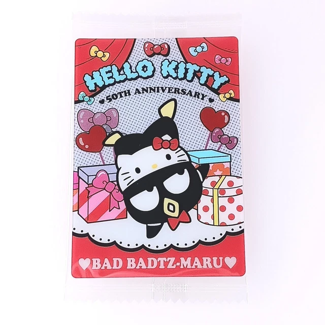 BAD BADTZ-MARU SANRIO Hello Kitty 50th Wafer Card No.12 From Japan F/S ...