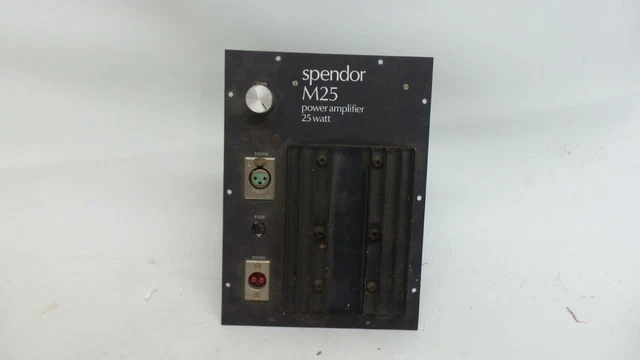 SPENDOR M25 AMPLIFIER for active spendor bc1/ bc2 speakers, spares or ...