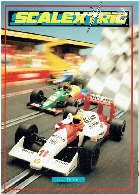 SCALEXTRIC ELECTRIC SLOT Car Racing 31St Edition 1990 Product Range ...