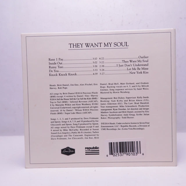 THEY WANT MY Soul [Digipak] par CD Spoon EUR 10,93 - PicClick FR