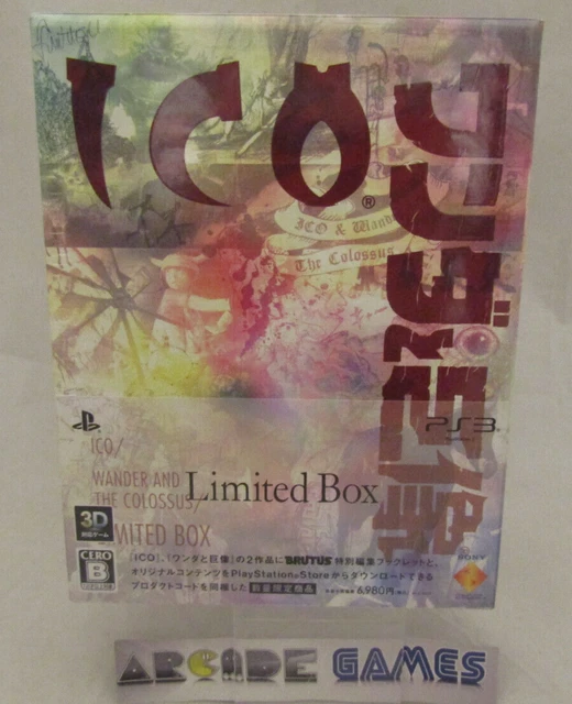 COFFRET ICO + Shadow Of The Colossus Ps3 Playstation 3 Neuf Ntsc Jap ...