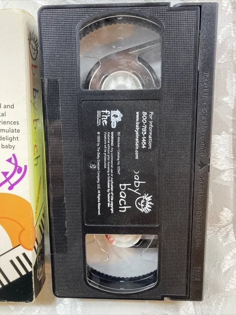 BABY EINSTEIN BABY BACH Musical Adventure VHS Video Tape 2000 FHE EUC ...