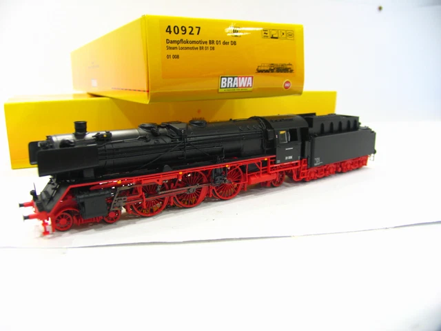 BRAWA 40927 DAMPFLOK BR 01 008 der DB AC DIGITAL/SOUND AH741 EUR 479,99 ...