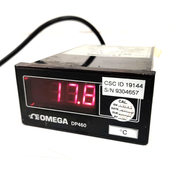OMEGA DP460T DIGITAL Temperature Panel Meter Thermometer 1/8 DIN $99.00 ...