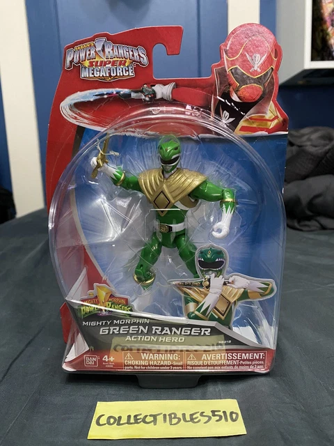 POWER RANGERS SUPER Megaforce - Mighty Morphin Green Ranger Legacy 5 ...
