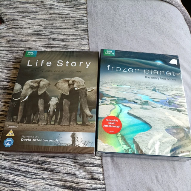 FROZEN PLANET DVD The Complete Series + Life Story DVD BBC David ...