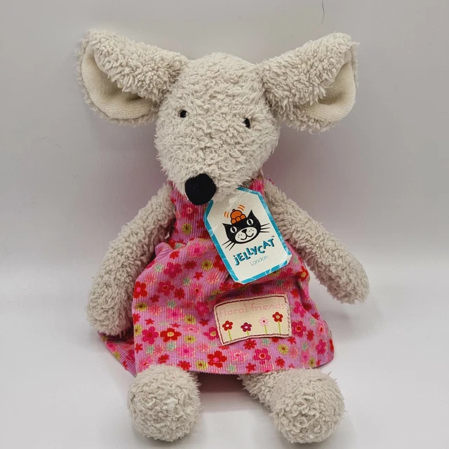 JELLYCAT MOLLY MOUSE .(Retired & Rare)! in dress floral friends. £73.51 ...