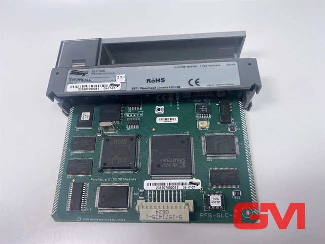 SST WOODHEAD PROFIBUS Module SST-PFB-SLC SLC 500 Version 2.3.1 $1,228. ...
