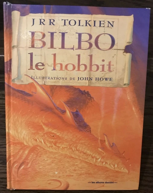 RARE J.R.R. TOLKIEN bilbo le hobbit illustrations John howe (1999 HC ...