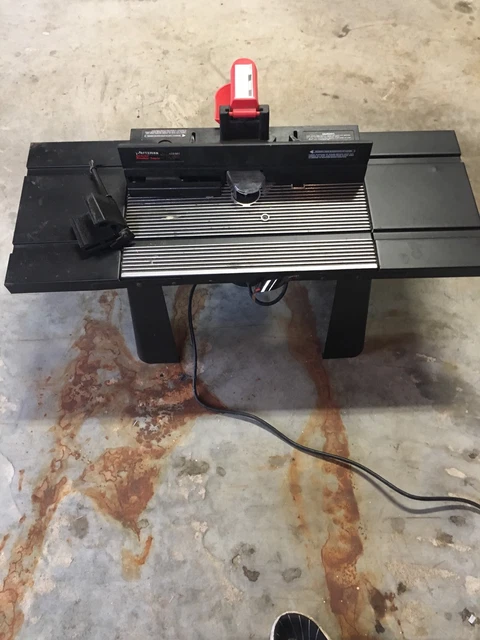 CRAFTSMAN DELUXE ROUTER Table With Router No 925481 $52.51 - PicClick