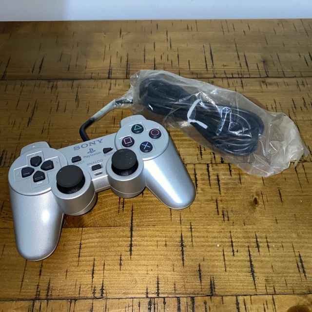 SONY PLAYSTATION TWO 2 PS2 Silver Controller Remote Brand New Unused Opened Rare £27.00 ...