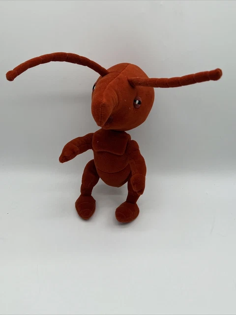 DISNEY PIXAR 1998 Bugs Termite Stuffed Plush Posable Toy 12” Vintage ...