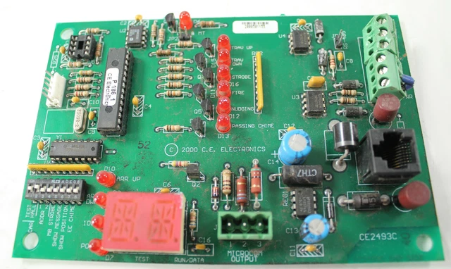 CEC ELECTRONICS CECM1-X Rev P Position Indicator Board £113.11 ...