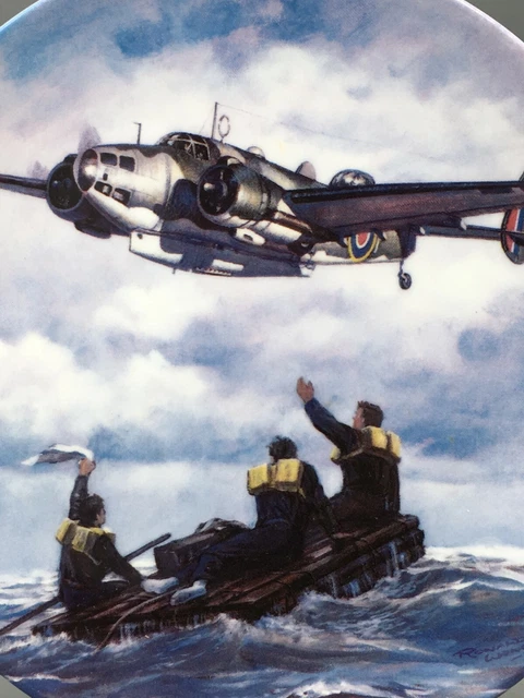 ROYAL DOULTON RECOVERY Mission WW2 Plane Aircraft Plate . £14.95 ...